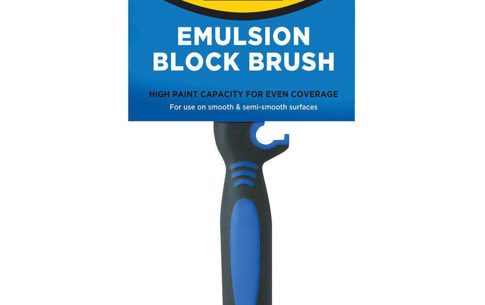 Fit for the Job Emulsion Block Brush – Homefix DIY