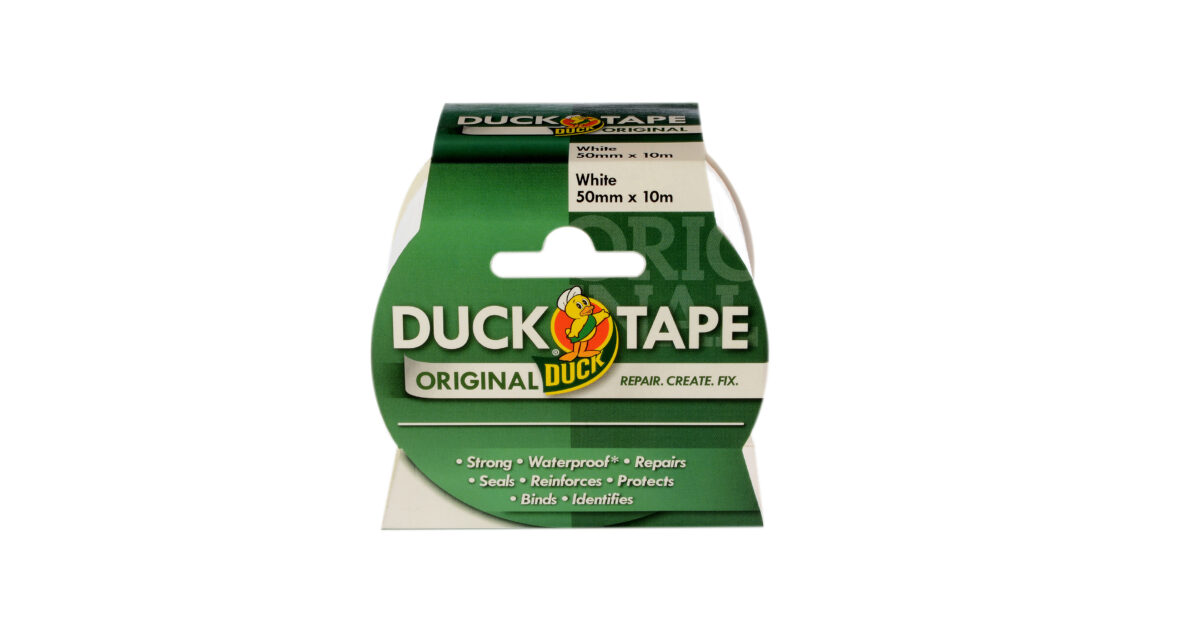 Shurtape Duck Tape Original 50MM X 10M White – Homefix DIY