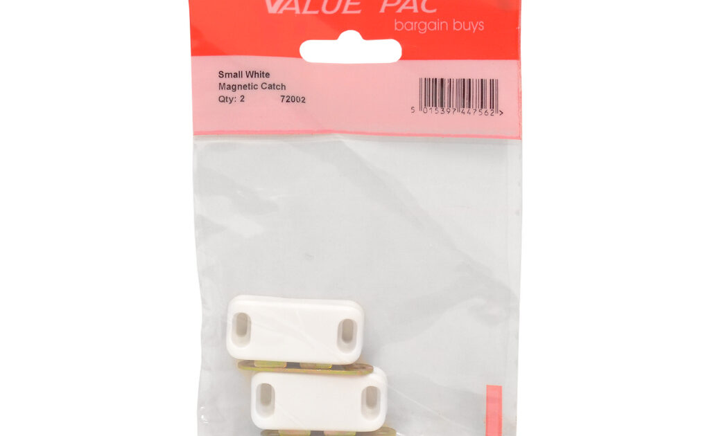 Centurion White Small Magnetic Catch 43mm – Homefix DIY