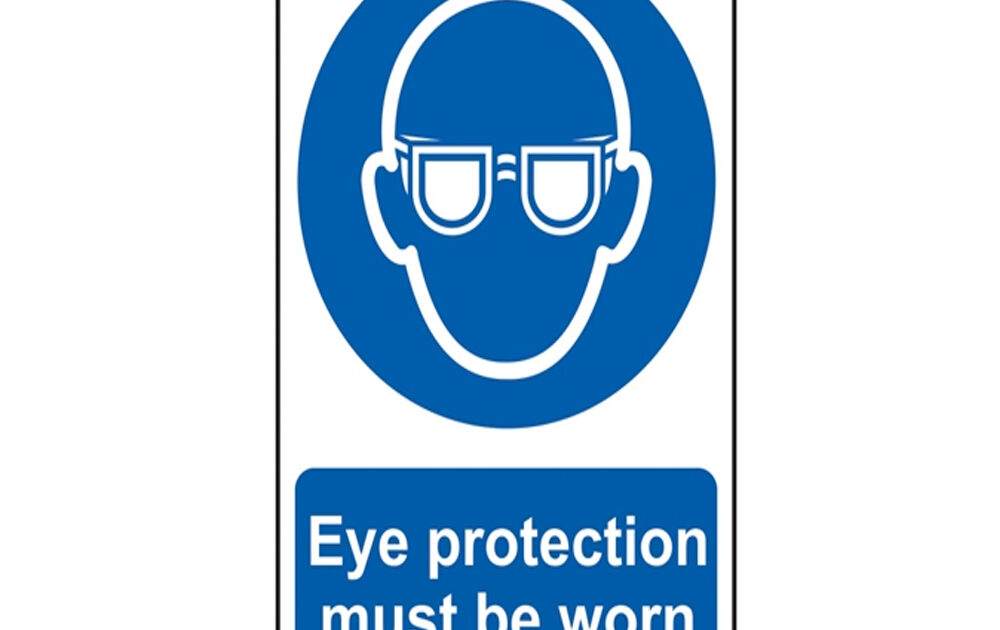 Spectrum Industrial Eye protection must be worn – PVC (200 x 300mm ...