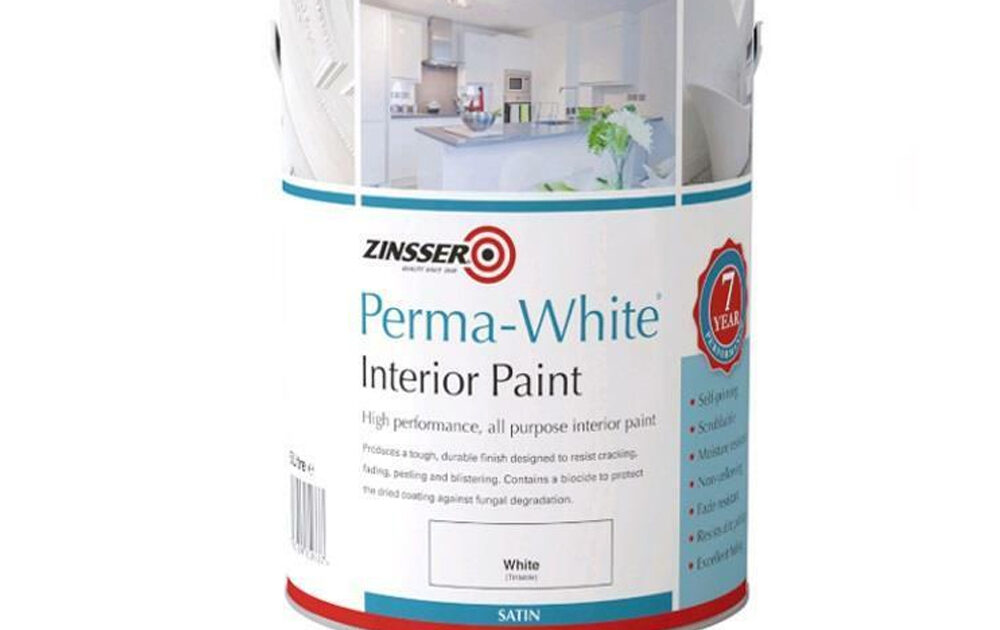 Zinsser Perma-White Interior Paint 5L – Homefix DIY
