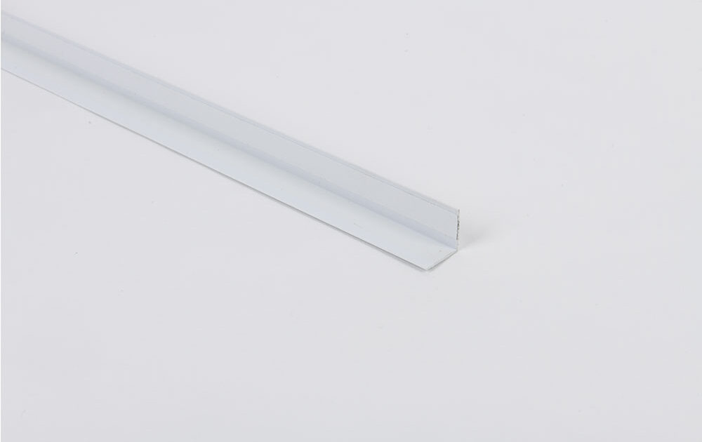 Rothley Equal Angle PVC Profile White 20x20x1000mm – Homefix DIY