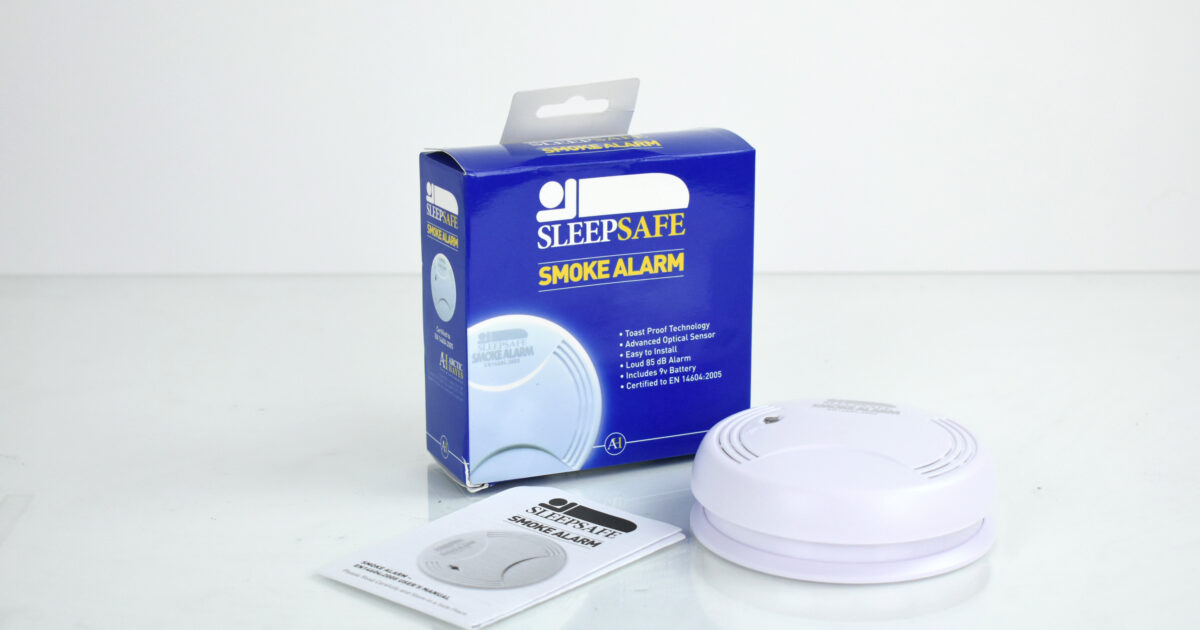 Arctic Hayes Smoke Alarm SleepSafe Photo-electric Smoke Alarm – Homefix DIY