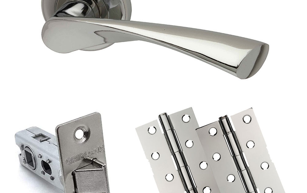 Intelligent Hardware Zeta Retail Range Door Pack Polished Chrome ...