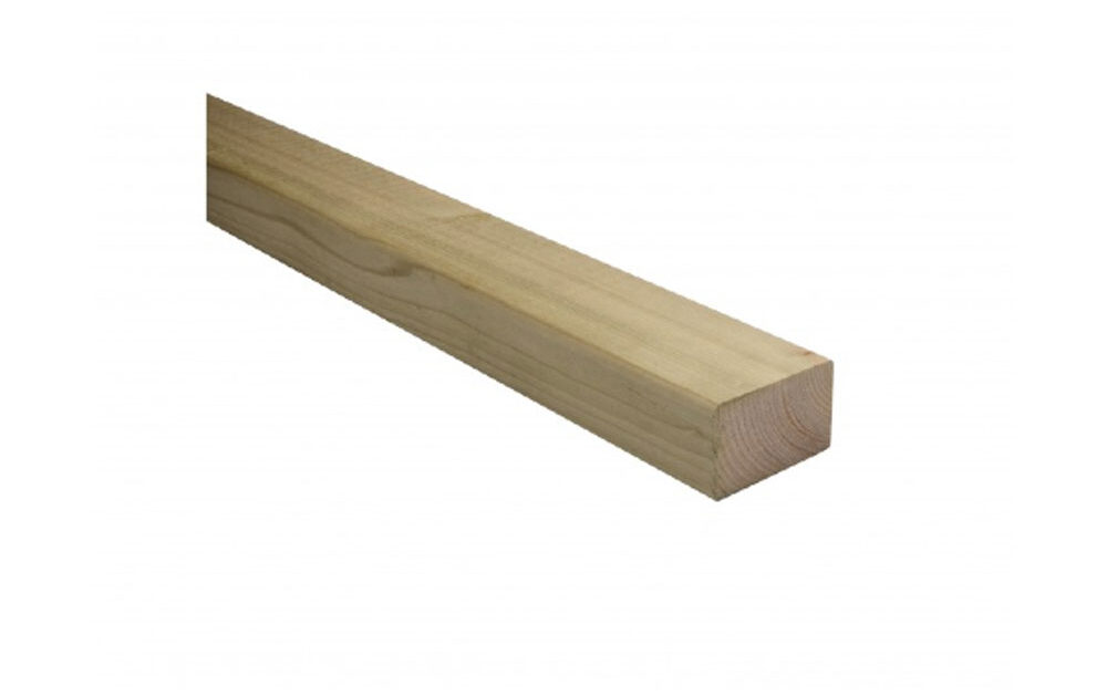 Eased 4 Corners Ungraded Tanalised 47x75x2400mm – Homefix DIY
