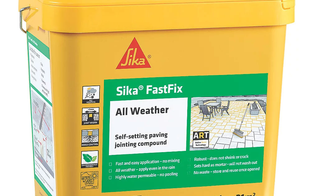 Sika FastFix All Weather Dark Buff 15kg – Homefix DIY