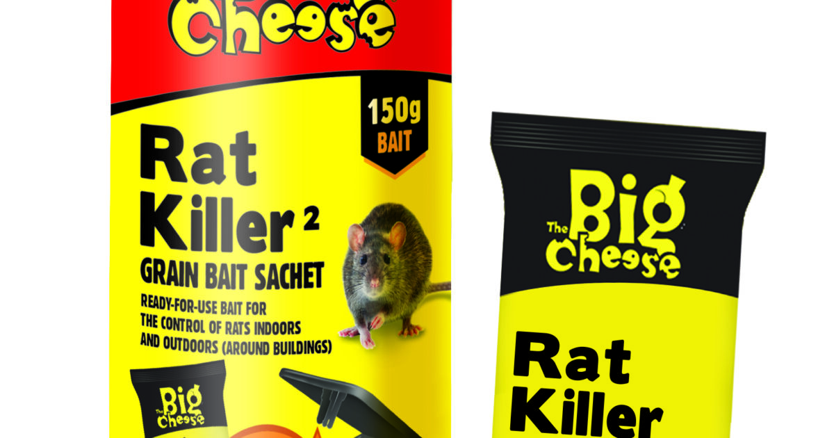 The Big Cheese Rat Killer 150g – Homefix DIY