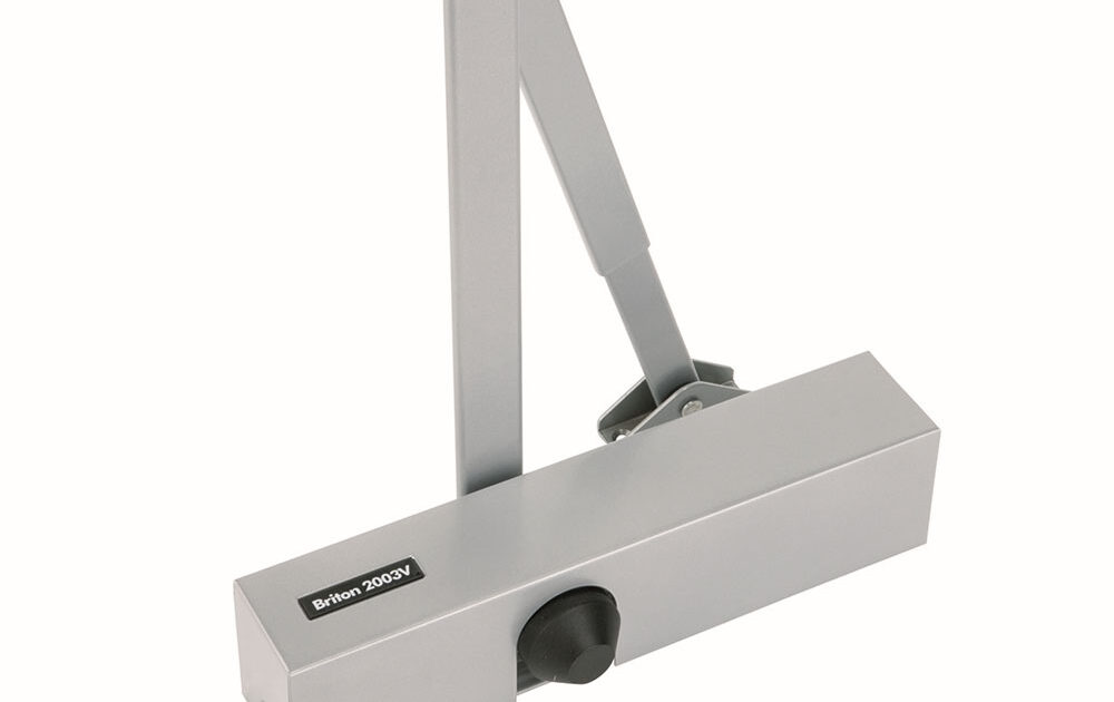 Briton Adjustable Overhead Door Control Silver – Homefix DIY