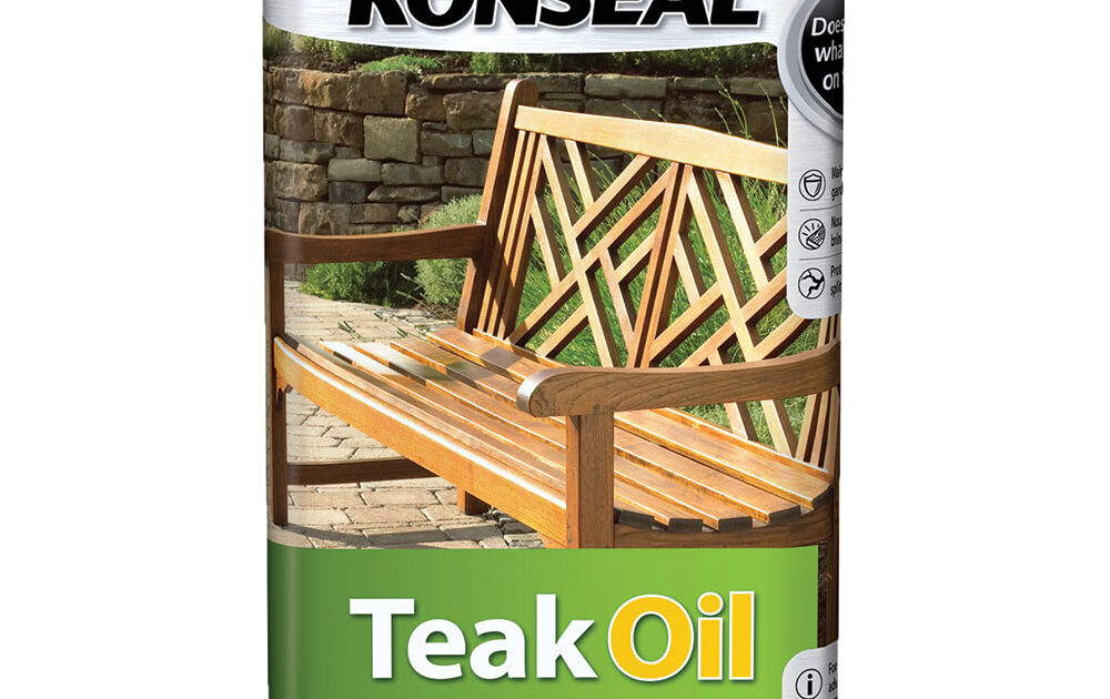 Ronseal Teak Oil 1lt – Homefix DIY