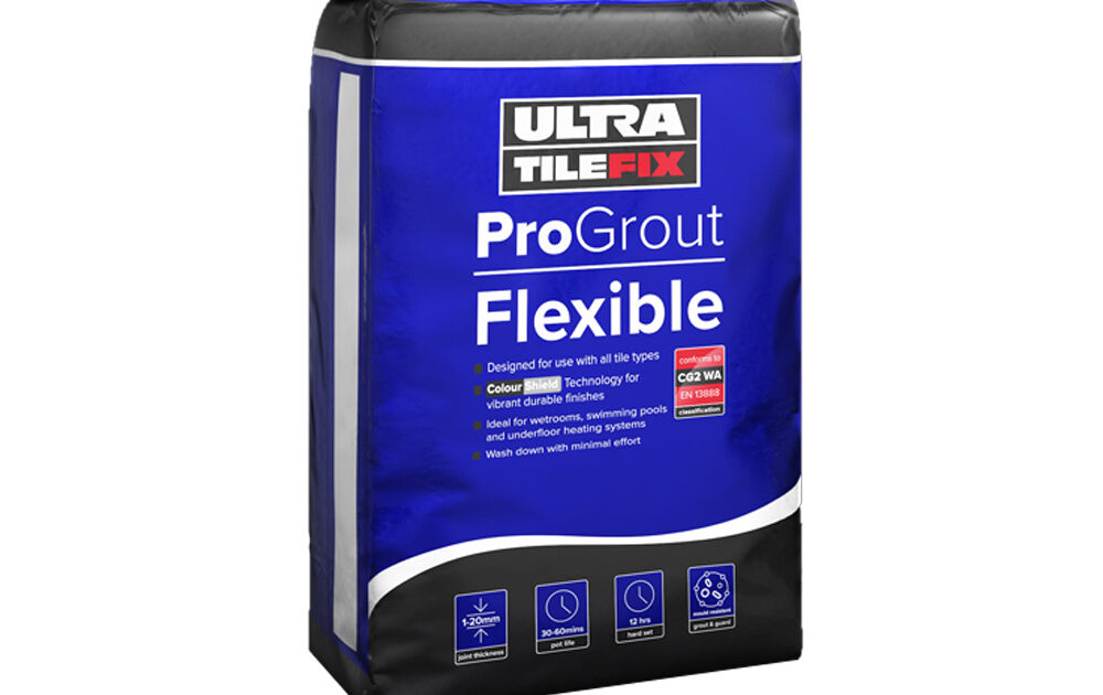 Ultra Tile Fix ProGrout Flexible Grey 10kg – Homefix DIY