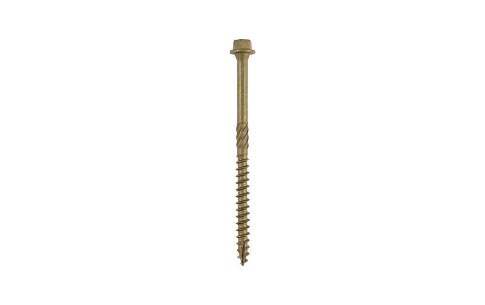 Timco In-Dex Timber Screws Hex Head Exterior – Green 6.7 x 100 (Box of ...