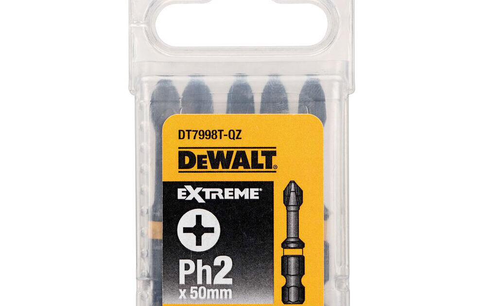 DeWalt EXTREME FlexTORQ PH2 57mm 5 Pack – Homefix DIY