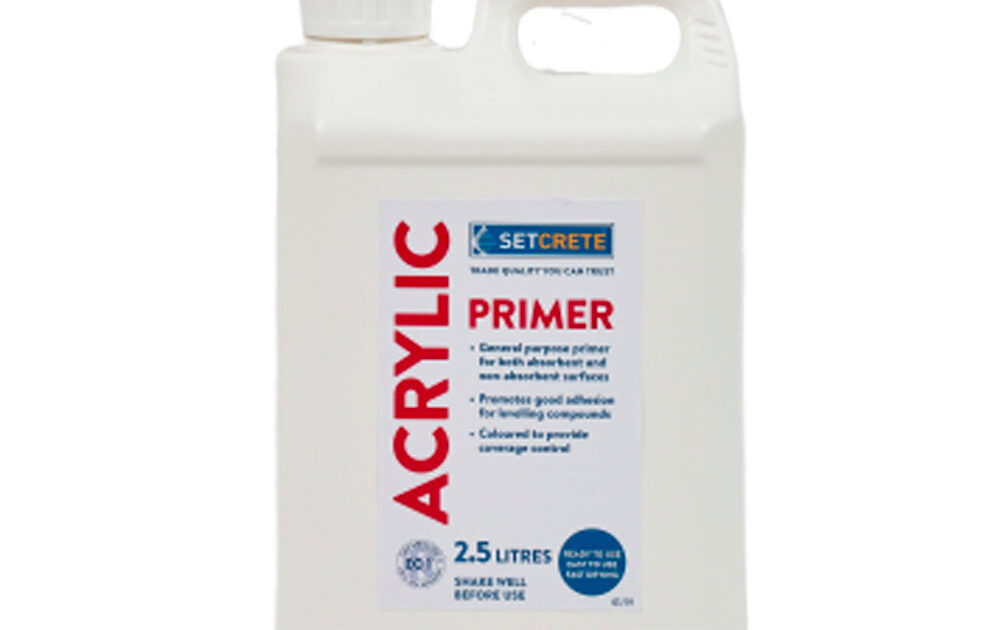 Setcrete High Performance Floor Levelling Acrylic Primer 2.5lt ...