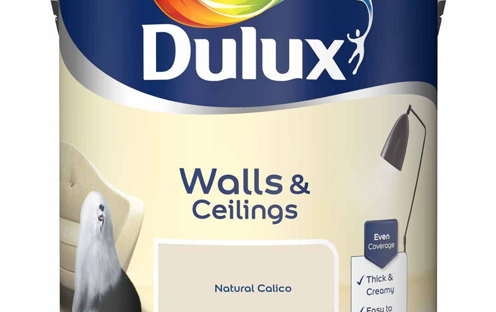 Dulux Walls & Ceilings Silk Natural Calico Paint 2.5lt – Homefix DIY