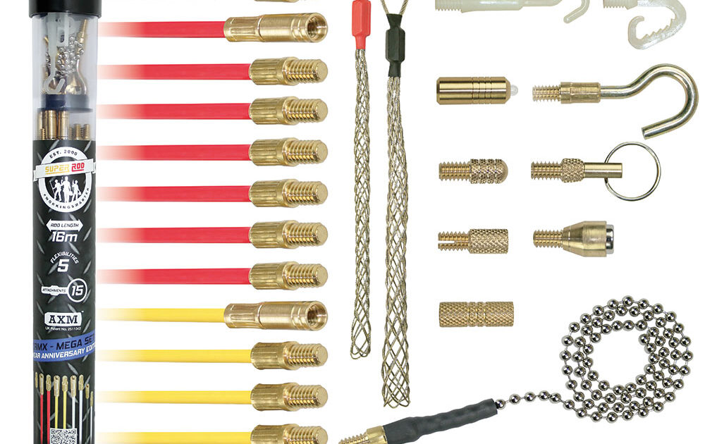 Super Rod Mega Cable Rod Set – Homefix DIY