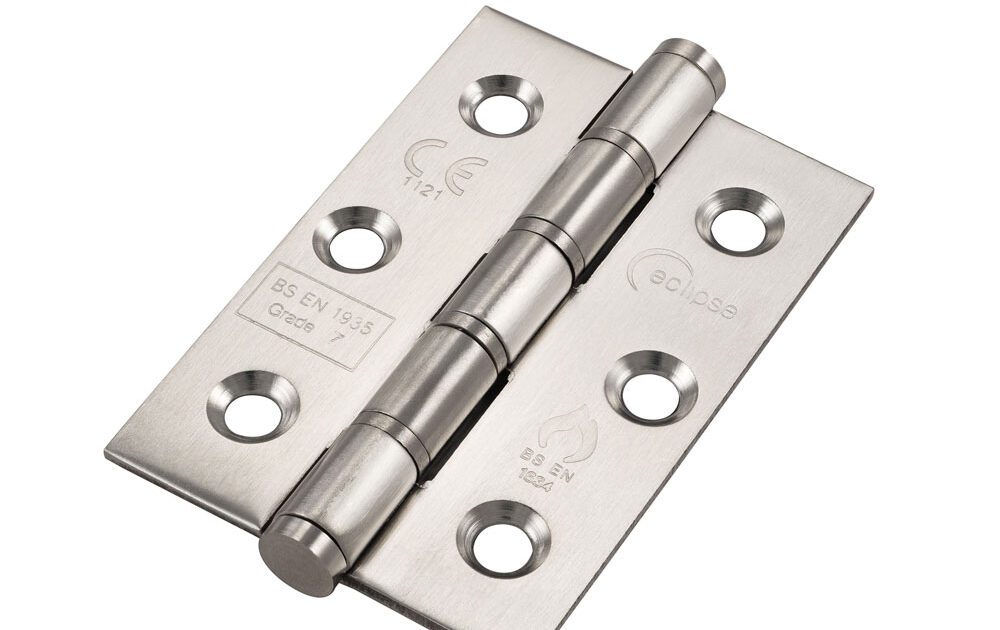 Eclipse 76x51mm Grade 7 Stainless Steel Washered Hinge – Homefix DIY