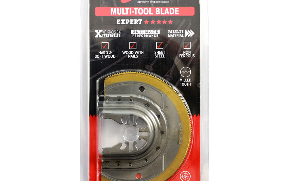 Abracs 87mm Expert Tin Coated Radial Multi Tool Blade Wood & Metal ...