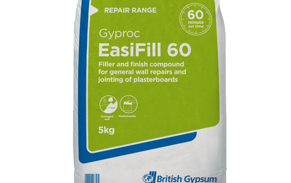 Gyproc Easifill 60 5kg – Homefix DIY