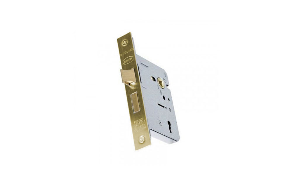 Intelligent 3 Lever Mortice Sashlock Brass 65mm – Homefix DIY