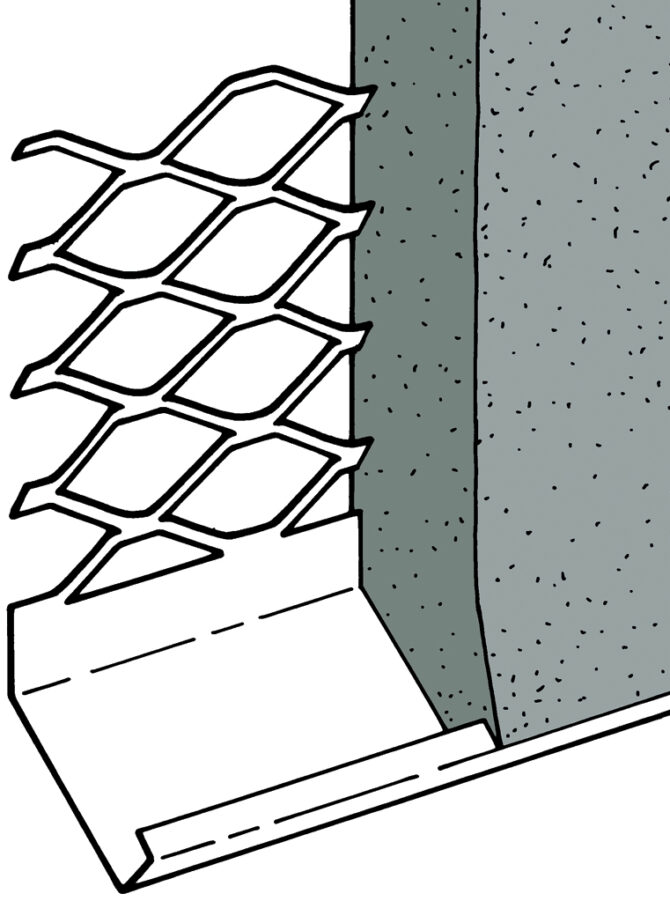 Expamet External Render Stop Bead 3m – Homefix DIY