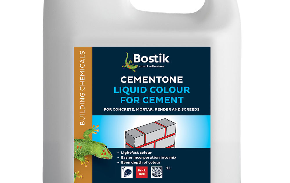 Bostik Cementone Liquid Cement Colour Red 1lt – Homefix DIY
