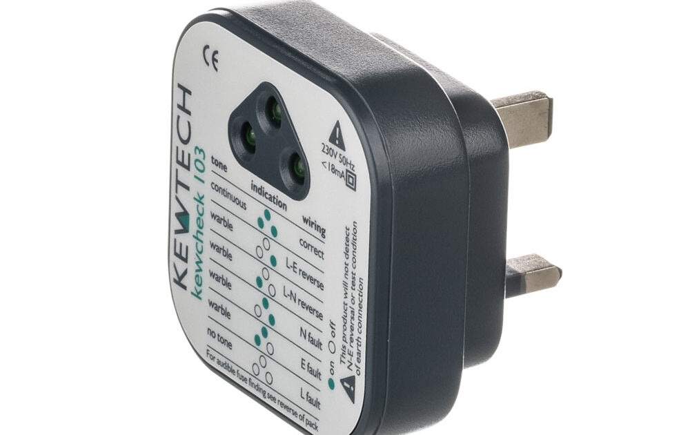 Kewtech Mains Wiring Socket Tester with Sound – Homefix DIY