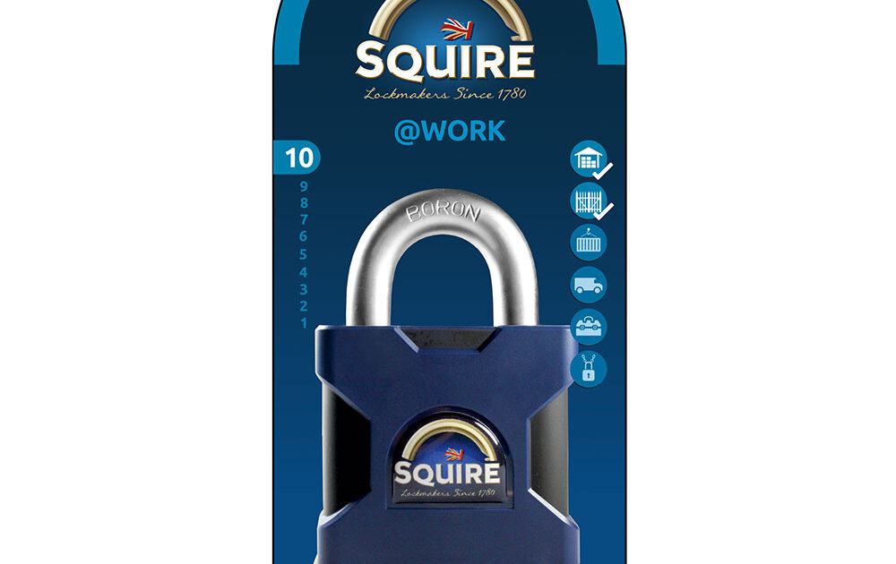 Squire Stronghold 65mm Closed Shackle Steel Lock 6 Pin S Cylinder ...