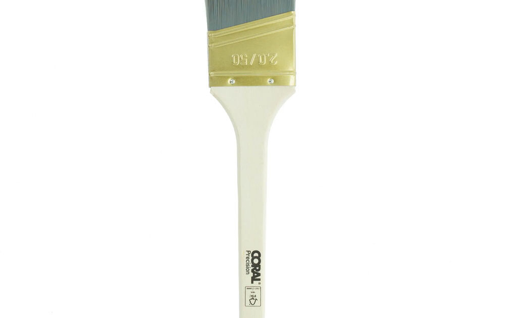 Coral Precision Angled Long Paint Brush 2” – Homefix DIY
