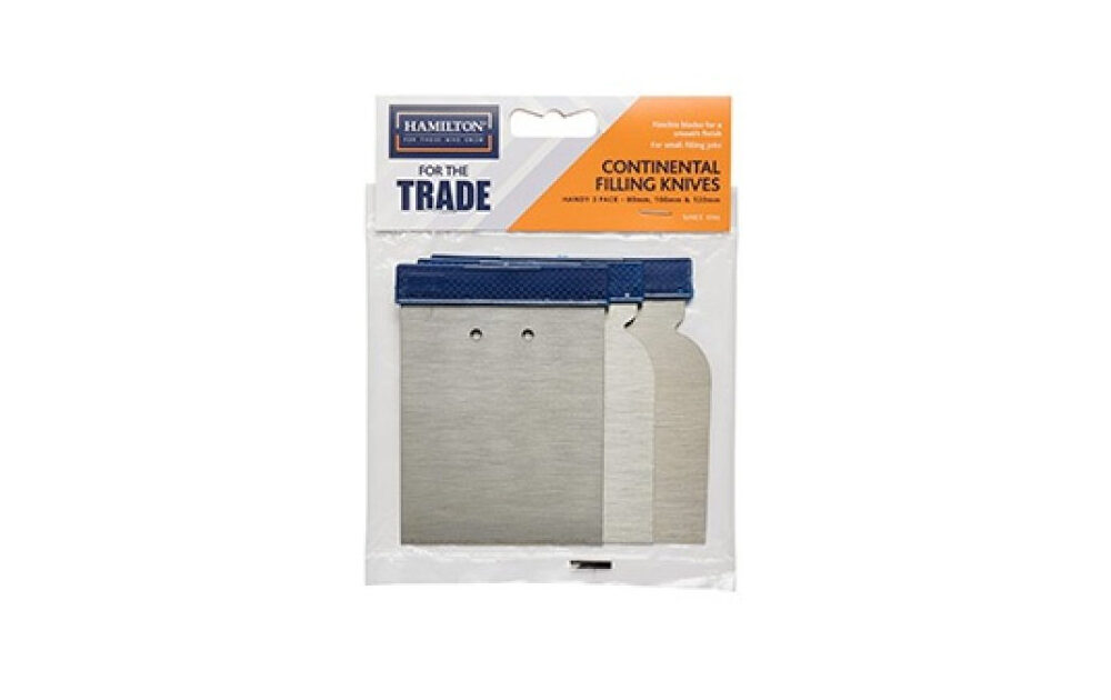 Hamilton For the Trade Continental Filling Knives 3 Pack – Homefix DIY