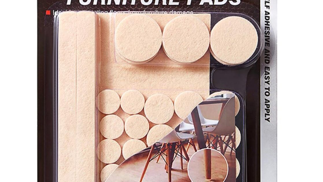 Dekton 38 Piece Furniture Pad Set – Homefix DIY