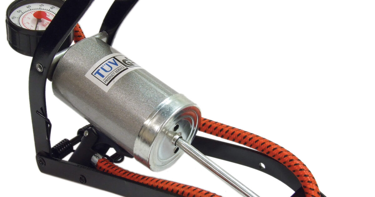 Streetwise Deluxe Quality Single Cylinder Foot Pump 270 Gauge – Homefix DIY