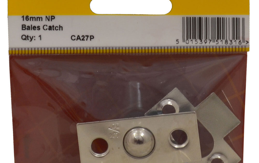 Centurion 16mm Nickel Plated Bales Catch – Homefix DIY