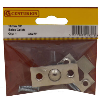 Centurion 16mm Nickel Plated Bales Catch – Homefix DIY