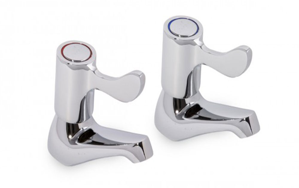 Sth Westco Westflow Lever Action Basin Taps Pair – Homefix DIY
