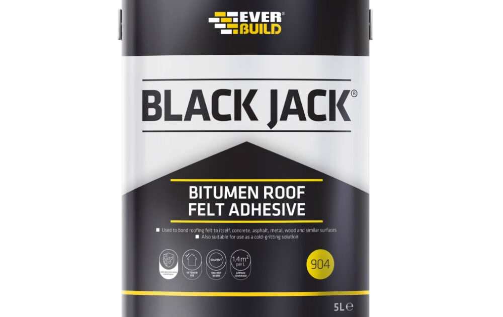 Everbuild 904 Black Jack Bitumen Roof Felt Adhesive 5lt – Homefix DIY