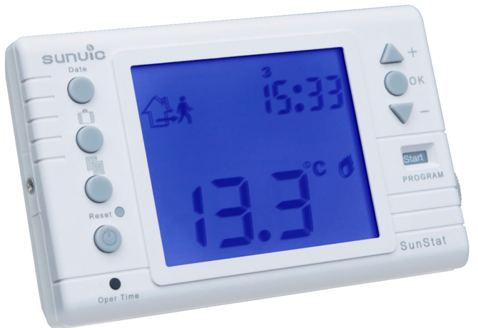 Sunvic SunStat VF Programmable Room Thermostat – Homefix DIY