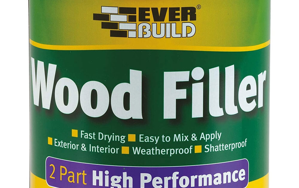 Everbuild Wood Filler 2 Part Light Stainable 500g – Homefix DIY
