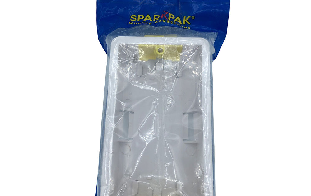 Sparkpak Cavity Box 35MM 2 Gang – Homefix DIY