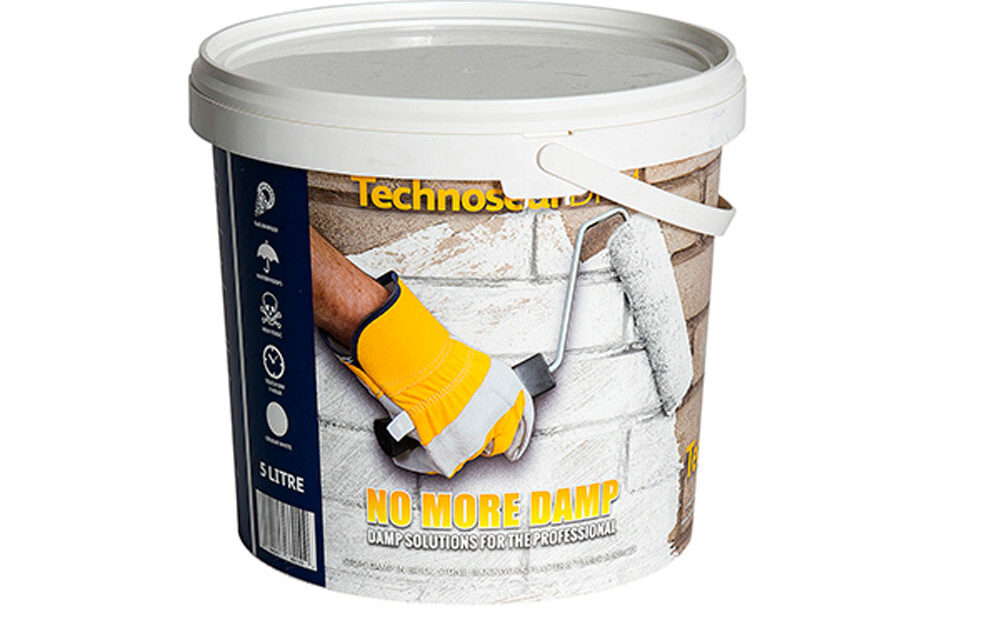 Wykamol Technoseal DPM Damp Proof Paint 5 Litre White – Homefix DIY