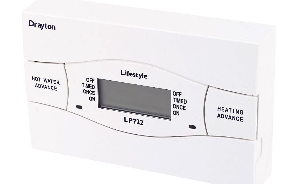 Drayton LP722 Two Channel 7 Day 3 On/Off Programmer – Homefix DIY