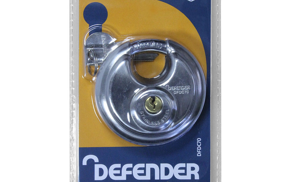 Defender 70mm Stainless Steel Disc Lock – Homefix DIY