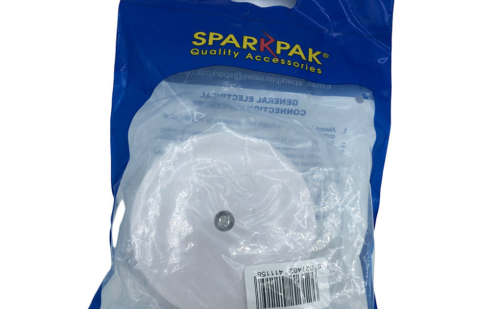 Sparkpak Junction Box 20A White – Homefix DIY