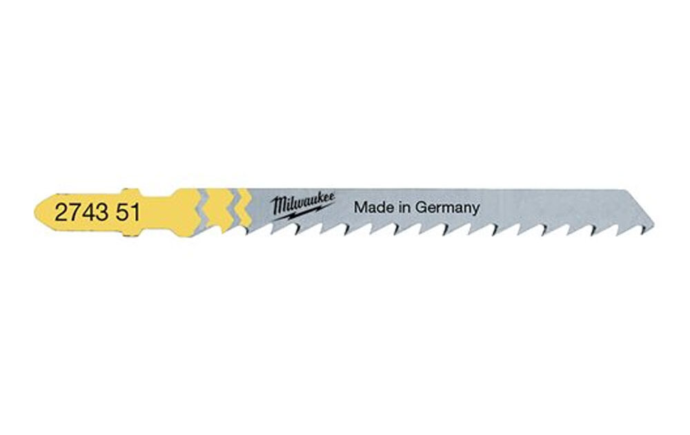 Milwaukee Wood Clean and Splinter Free Jigsaw Blades 5 Pack – Homefix DIY