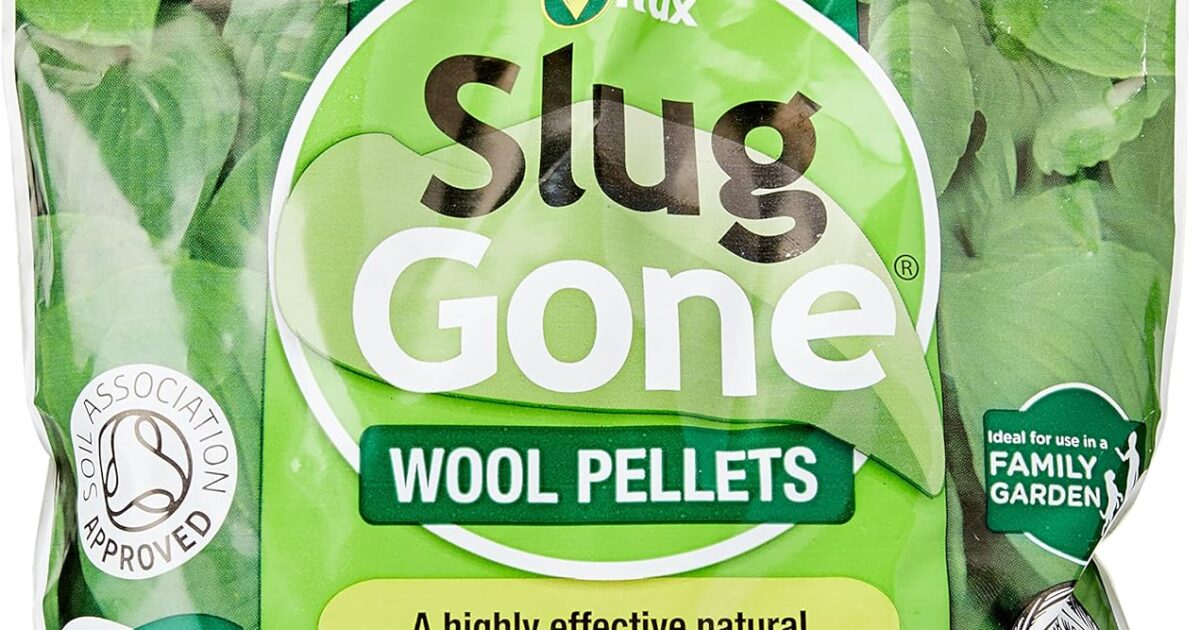 Vitax 5SLG1 1L Slug Gone Natural Wool Barrier Pellets – Homefix DIY