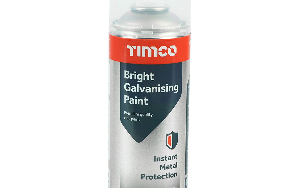 Bright Galvanising Paint 380ml – Homefix DIY