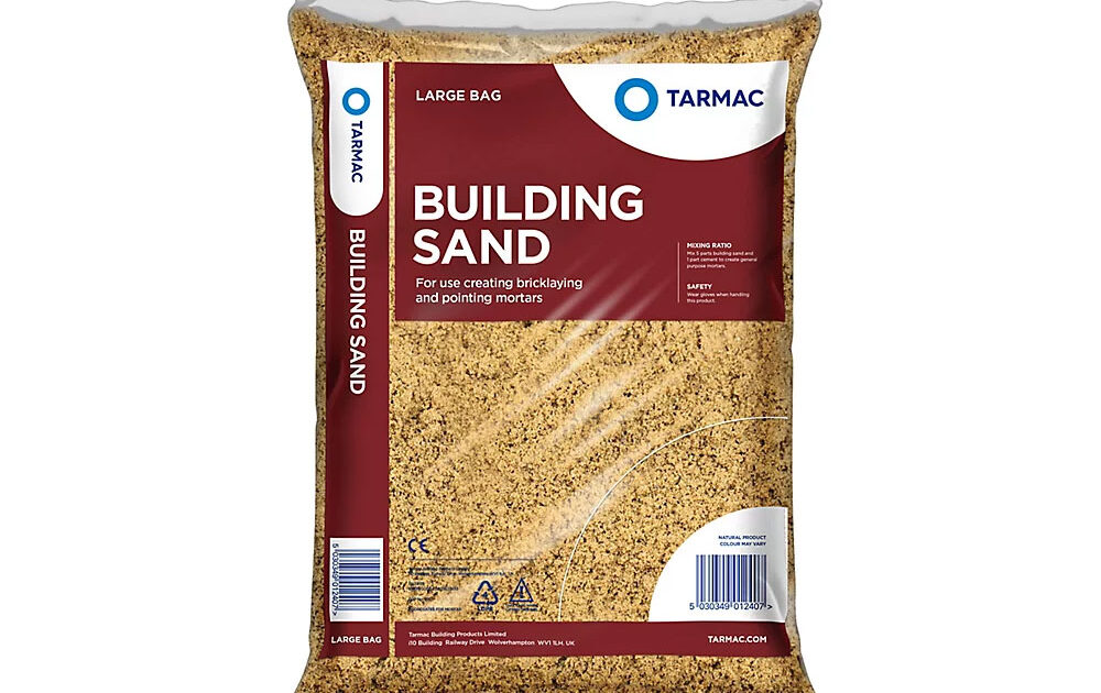 TARMAC BUILDING SAND LARGE BAG 1 – Homefix DIY