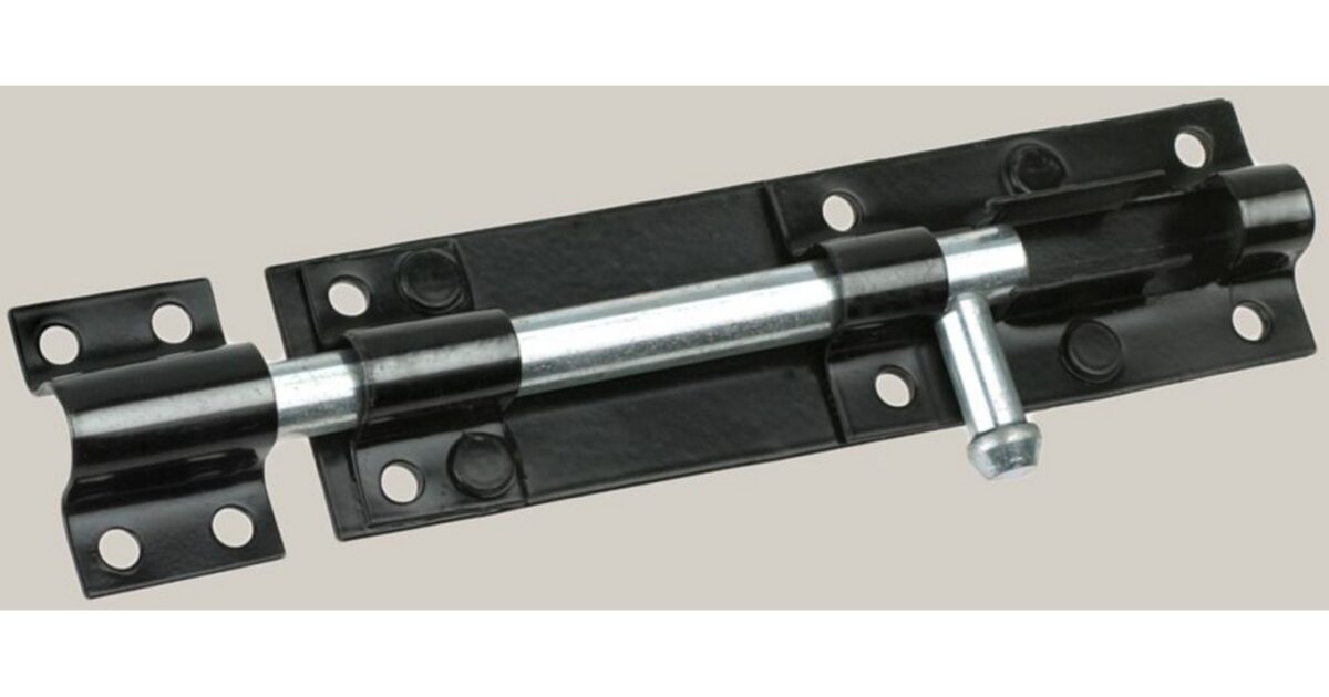 Eliza Tinsley 3 Inch Tower Bolt Black – Homefix DIY