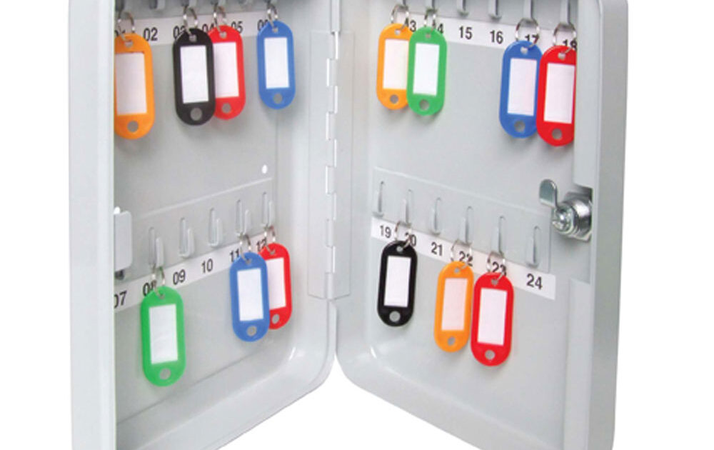 Burg watcher Locks Lockable Key Cabinet – 24 Keys – Homefix DIY