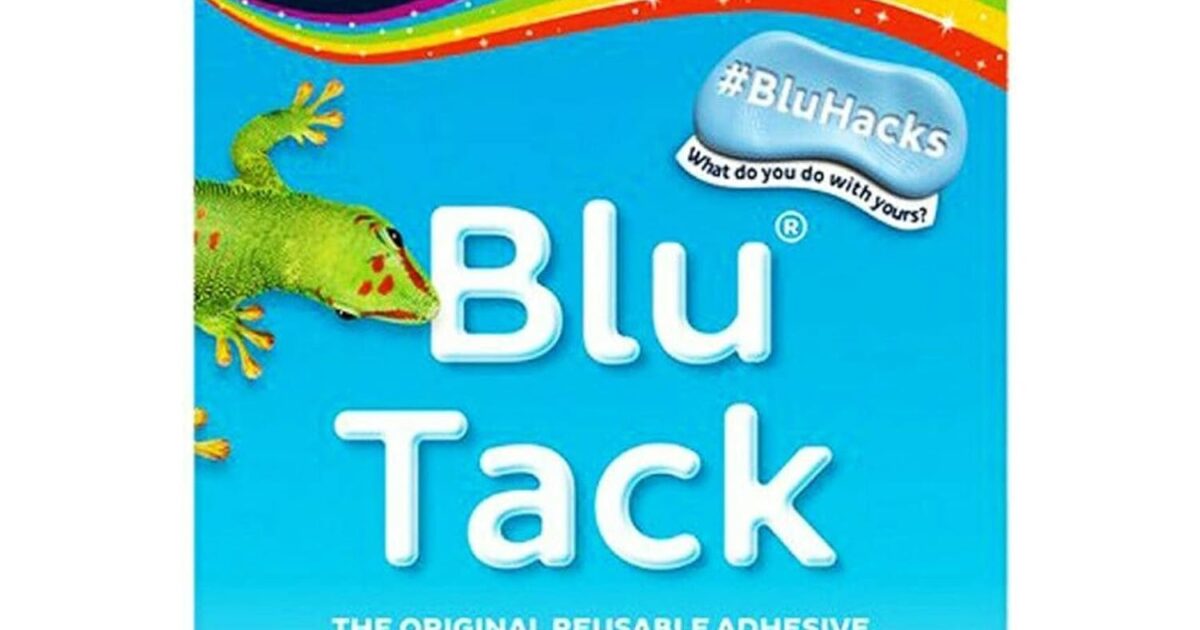 BLU TACK Original Bostik Reusable Sticky Blue Adhesive Home School ...