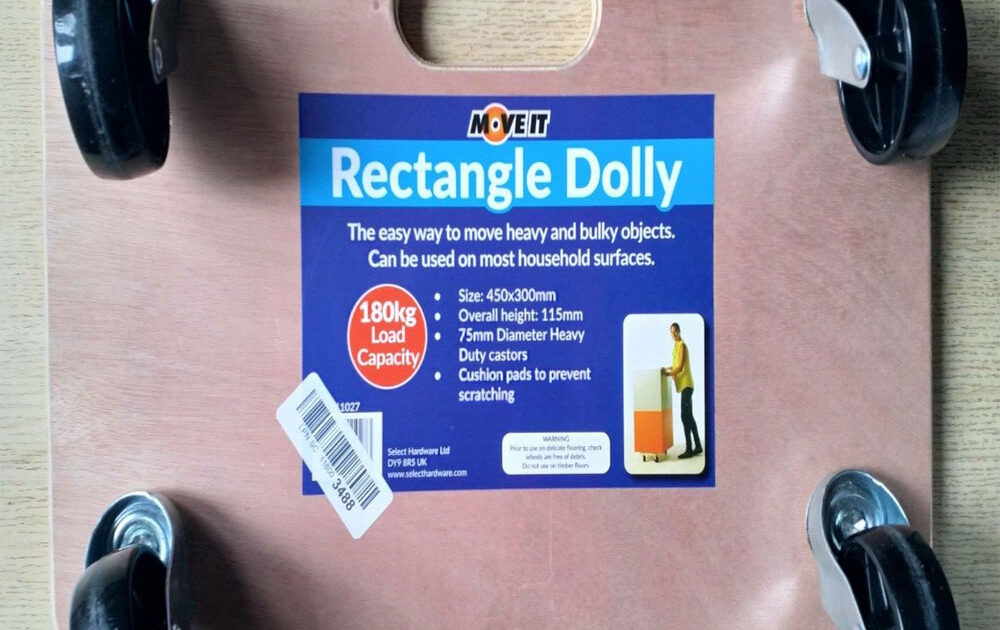 Move it Rectangle Dolly, 450 x 300 – Homefix DIY